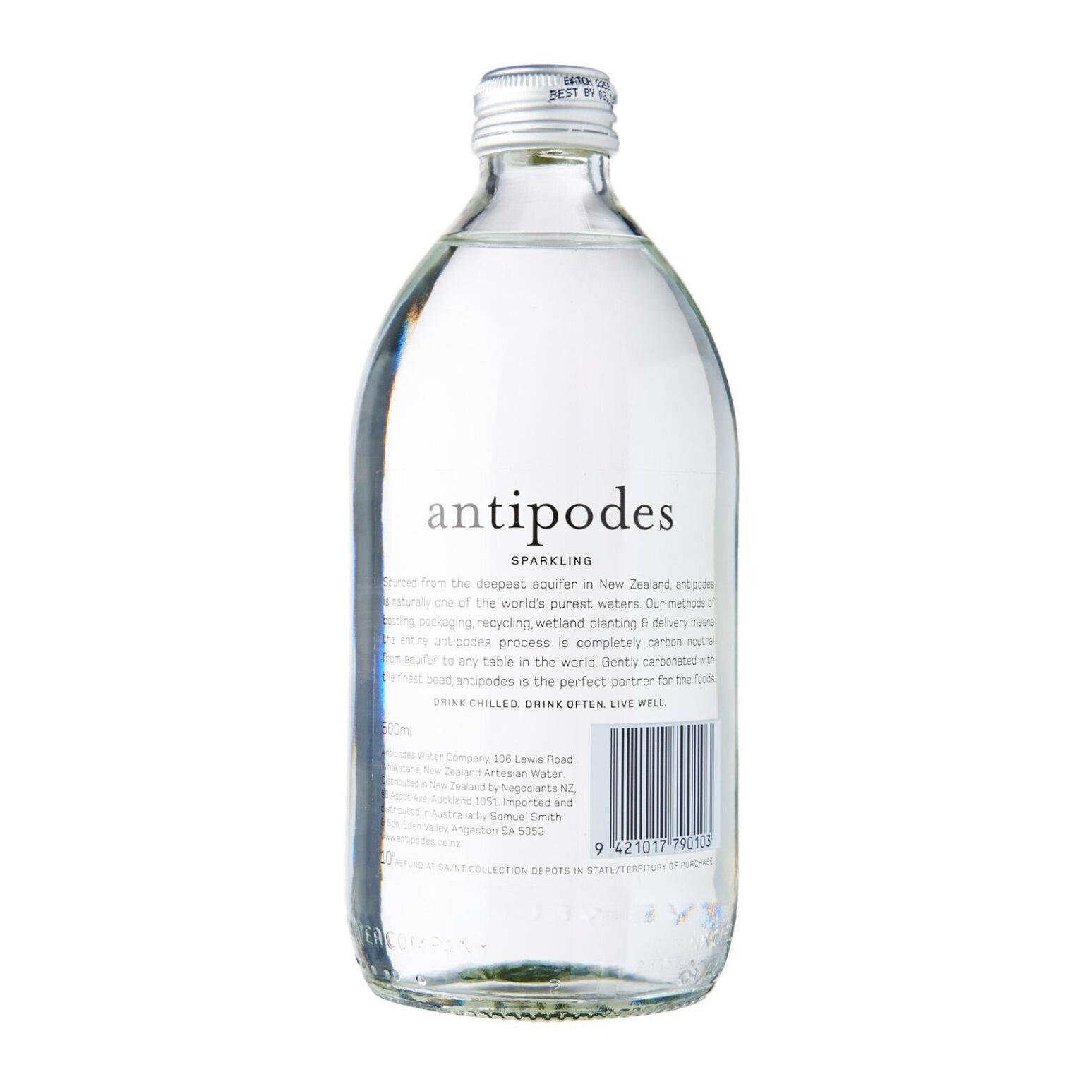 Antipodes Sparkling - watersommelier.be
