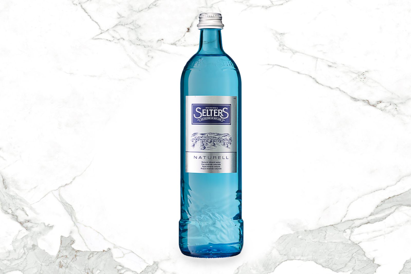 selters blue sparkling water - watersommelier.be